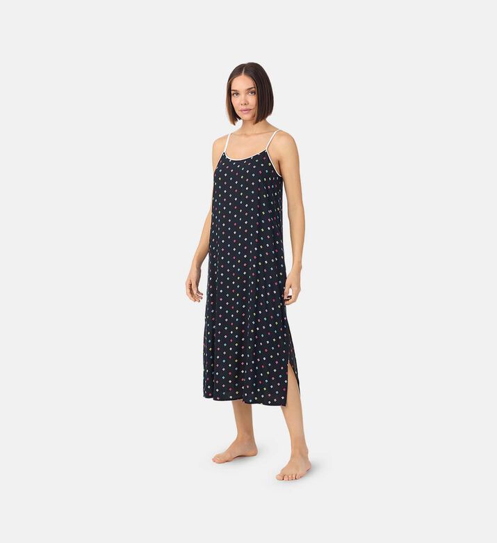 Dkny Contrasted Piping Side Slits Robe | Galeries Lafayette UAE, Dubai