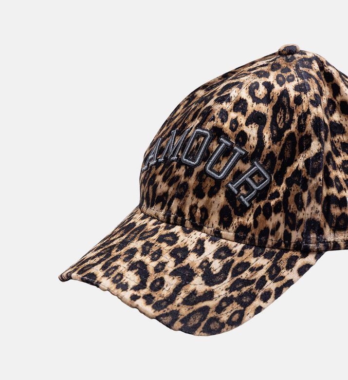 Zadig Et Voltaire New Eraxzv Leo Leopard-print Baseball Cap | Galeries ...