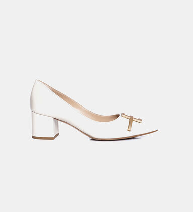 Baldinini Gold-metal Mid Pumps | Galeries Lafayette UAE
