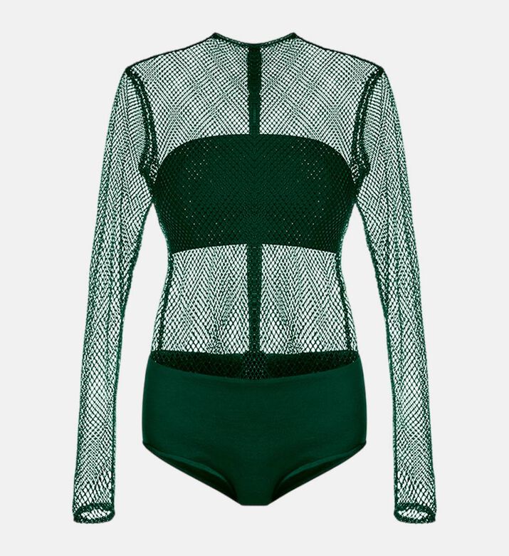 Savanna Ember Crystal Bodysuit | Galeries Lafayette UAE, Dubai
