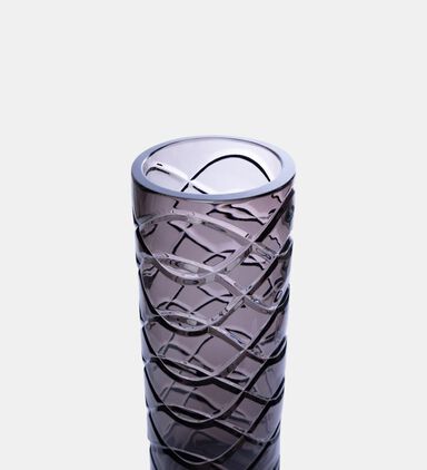 Duccio Di Segna Cylindric Crystal Infinity Vase | Galeries Lafayette ...