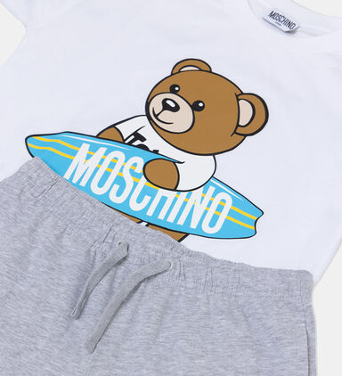 Moschino Bkt Surfer Teddy Bear Co-ord Set | Galeries Lafayette UAE