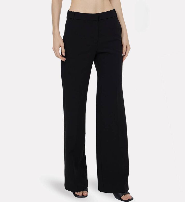 Ba And Sh, Classic Button Closure Flared Pants | Women | Galeries ...
