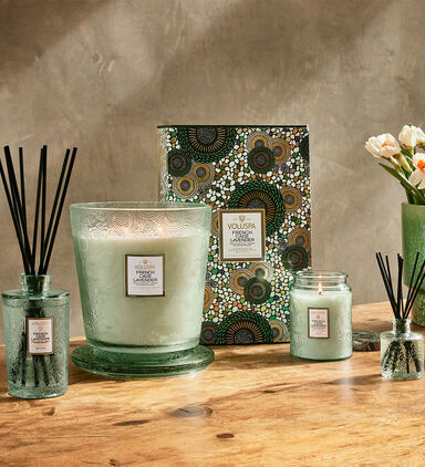 Voluspa Japonica Temple Moss Reed Diffuser | Galeries Lafayette UAE, Dubai