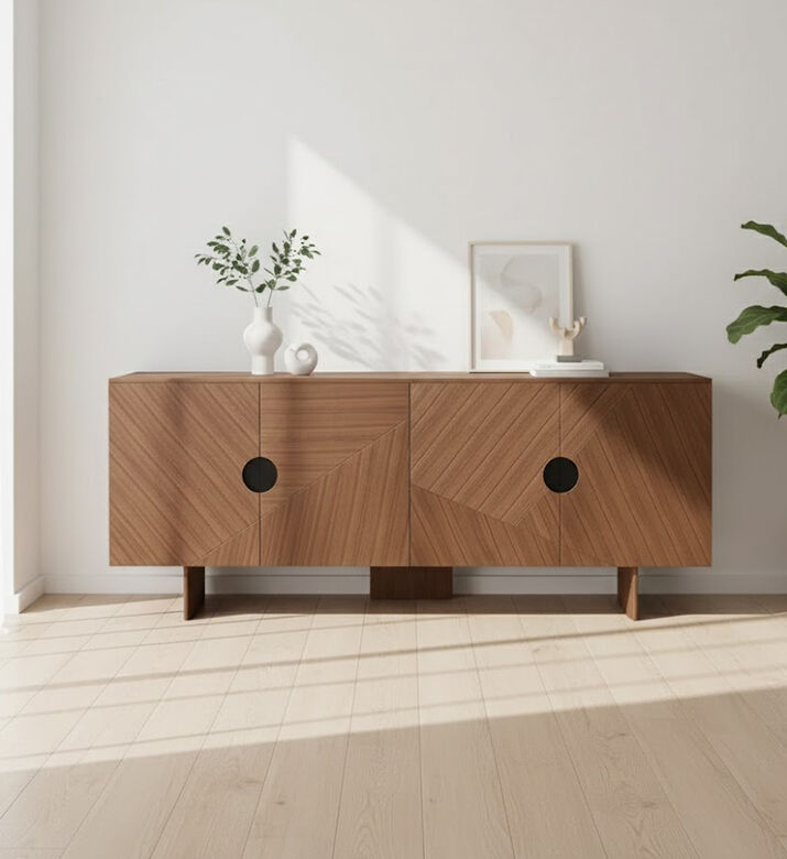 Home Deco And More, Marley Walnut Sideboard | Home | Galeries Lafayette ...