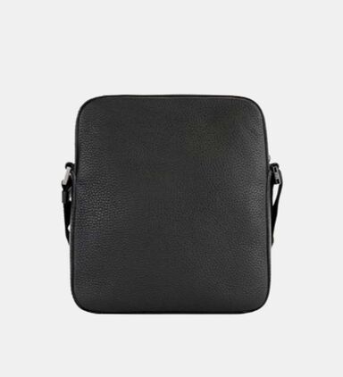 Boss Embossed Logo Leather Reporter Bag | Galeries Lafayette UAE, Dubai