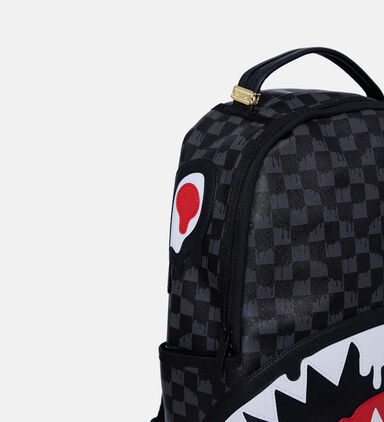 Sprayground Checkered Shark Backpack | Galeries Lafayette UAE, Dubai