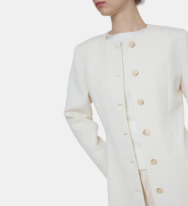 Bouguessa Noujoud Jacquard Textured Dress | Galeries Lafayette UAE, Dubai