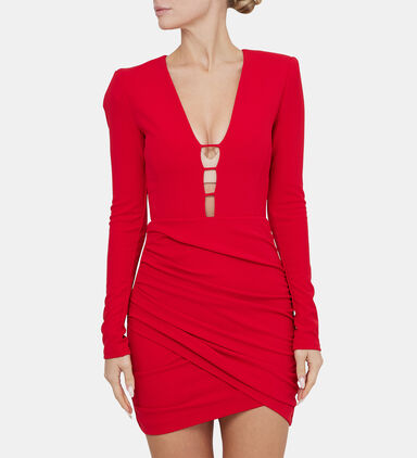 Alice And Olivia - Loma Cut Out Bodycon Mini Dress - Dresses - Galeries ...