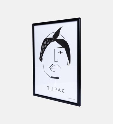 Wafff Tupac Rectangular Art Frame | Galeries Lafayette UAE
