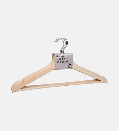 Home Deco And More Wooden Grade Hanger 4-piece Set- 43 X 1.2 X 21 Cm ...
