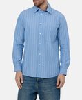 Samsoe Sadamon J Long-sleeved Striped Shirt | Galeries Lafayette UAE, Dubai