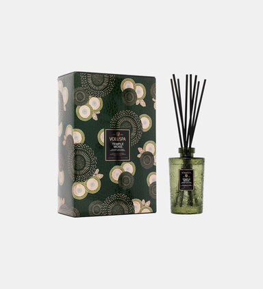 Voluspa Japonica Temple Moss Reed Diffuser | Galeries Lafayette UAE, Dubai